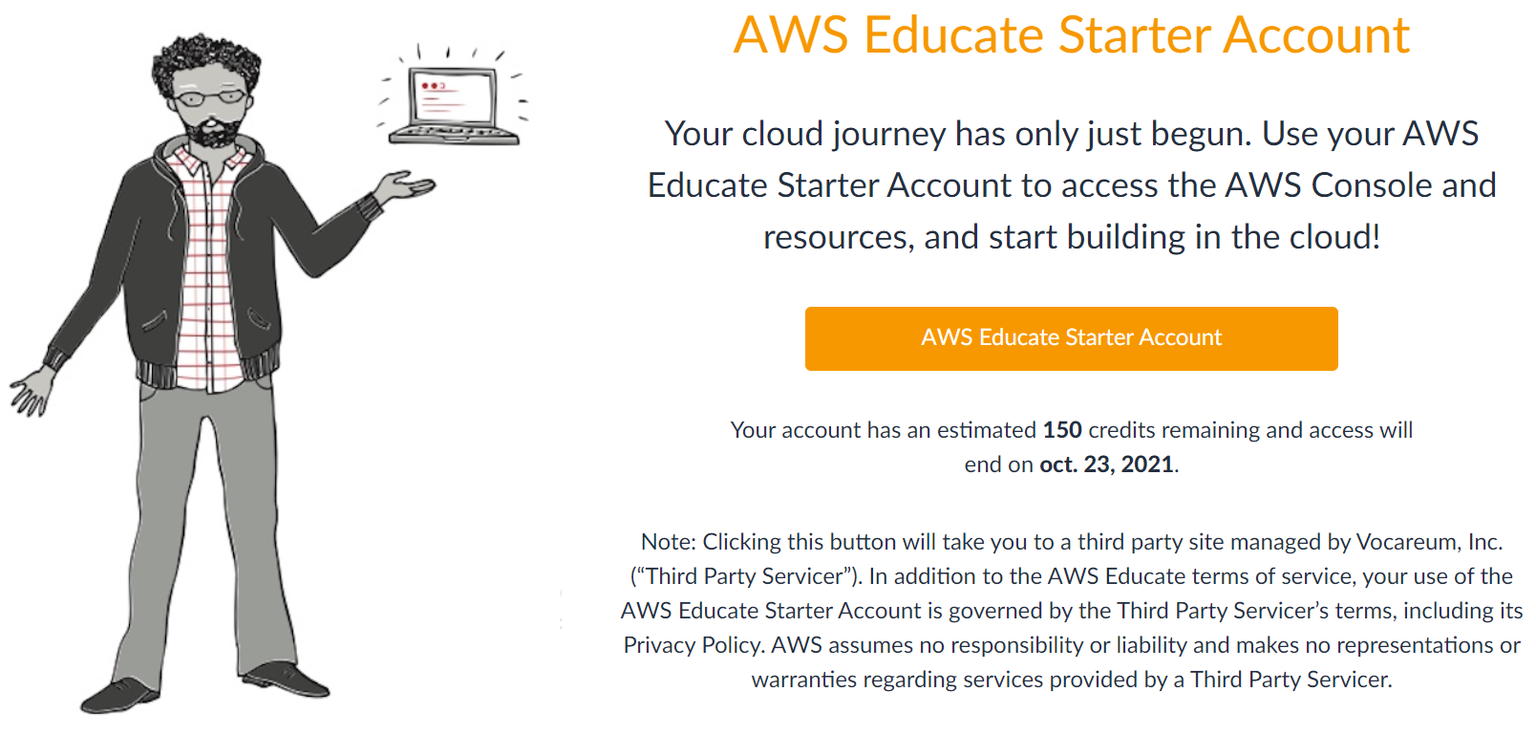 Acceso a AWS Educate como profesorado rexistrado - Guía e Titoriais de Adaptación ó IES San ...
